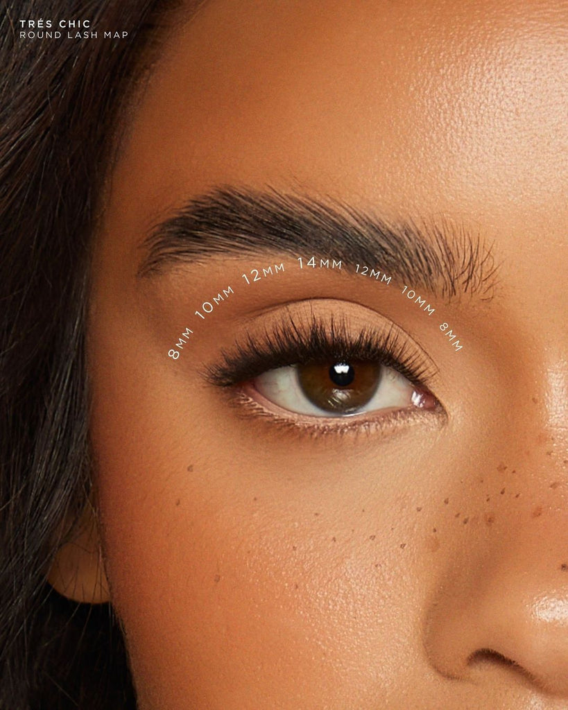 Cluster Lashes Map Guide For Beginners – Fadlash Beauty