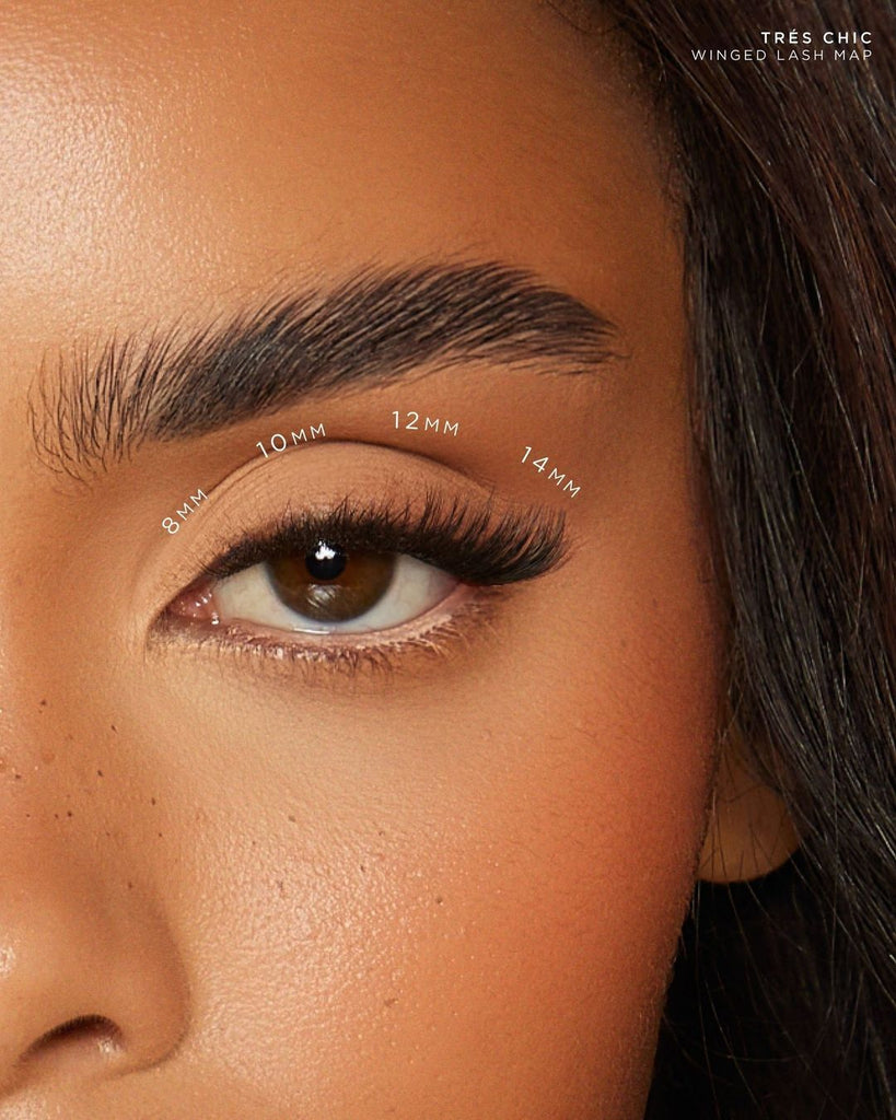 Cluster Lashes Map Guide For Beginners – Fadlash Beauty